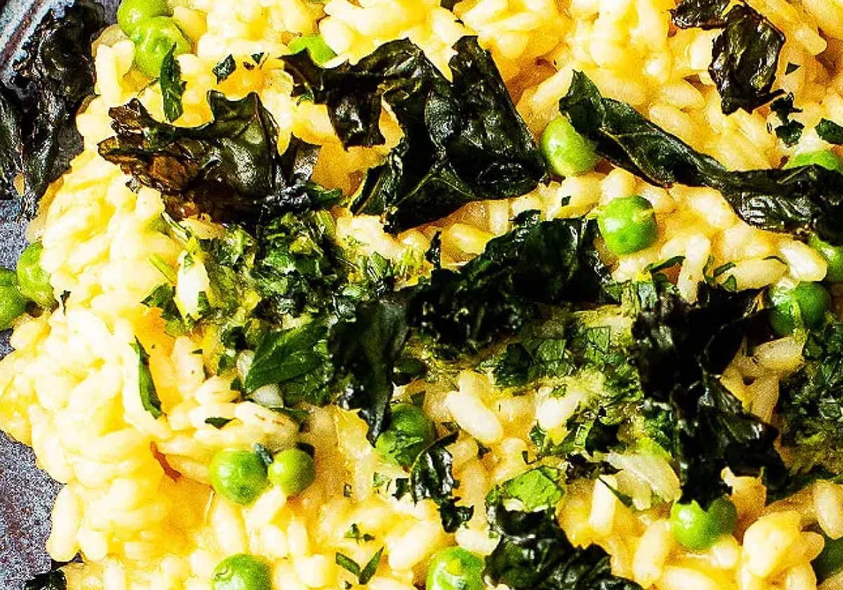 Spicy Vegan Risotto | Exploring Vegan