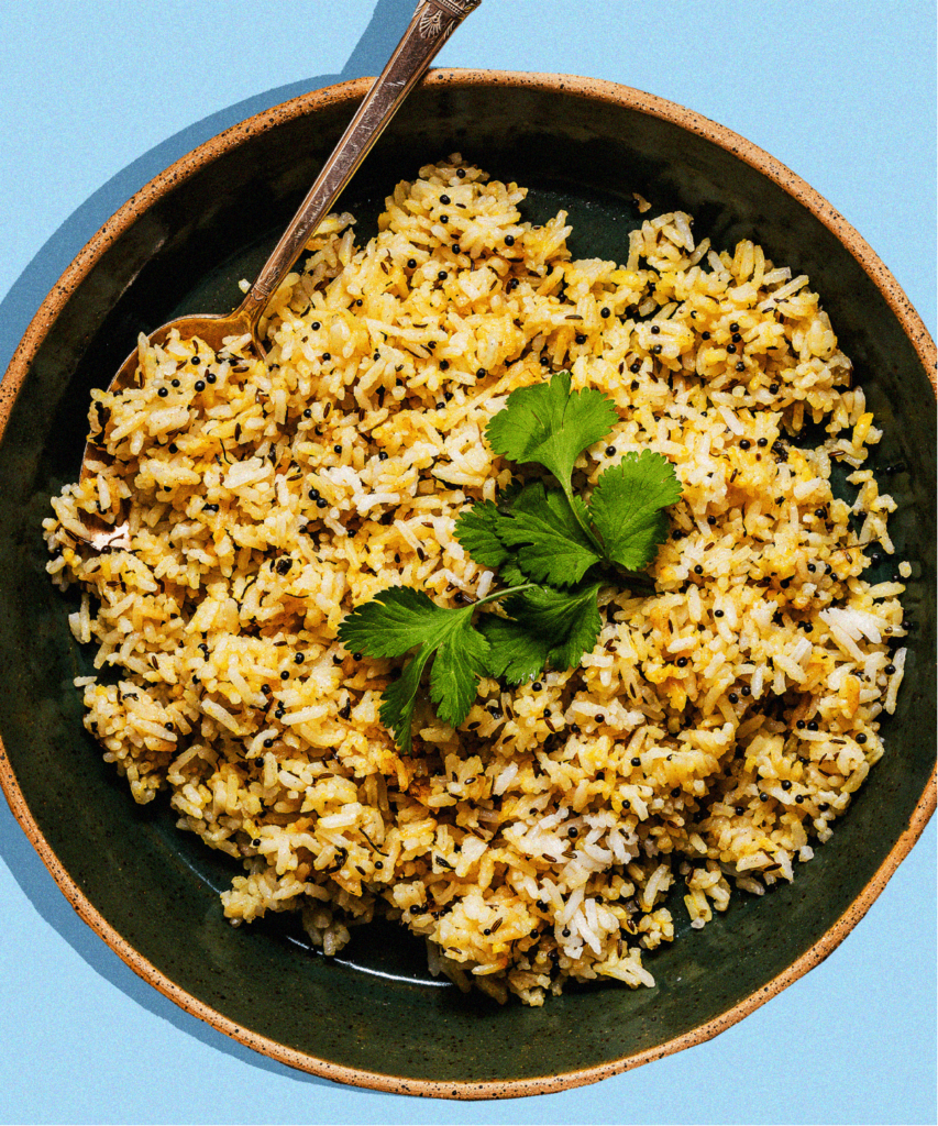 Easy Vegan Saffron Rice | Exploring Vegan