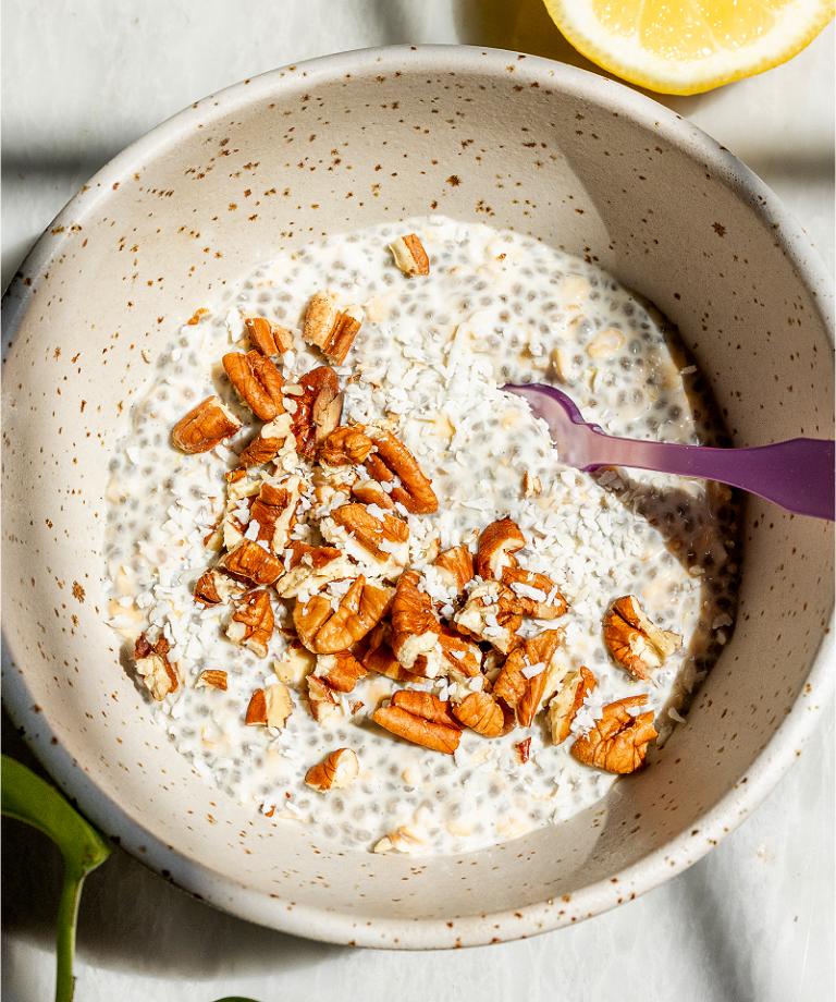 Easy Lemon Chia Pudding Recipe | Exploring Vegan